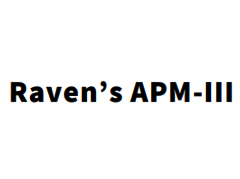Raven’s Advanced Progressive Matrices (APM-III) – Optimal